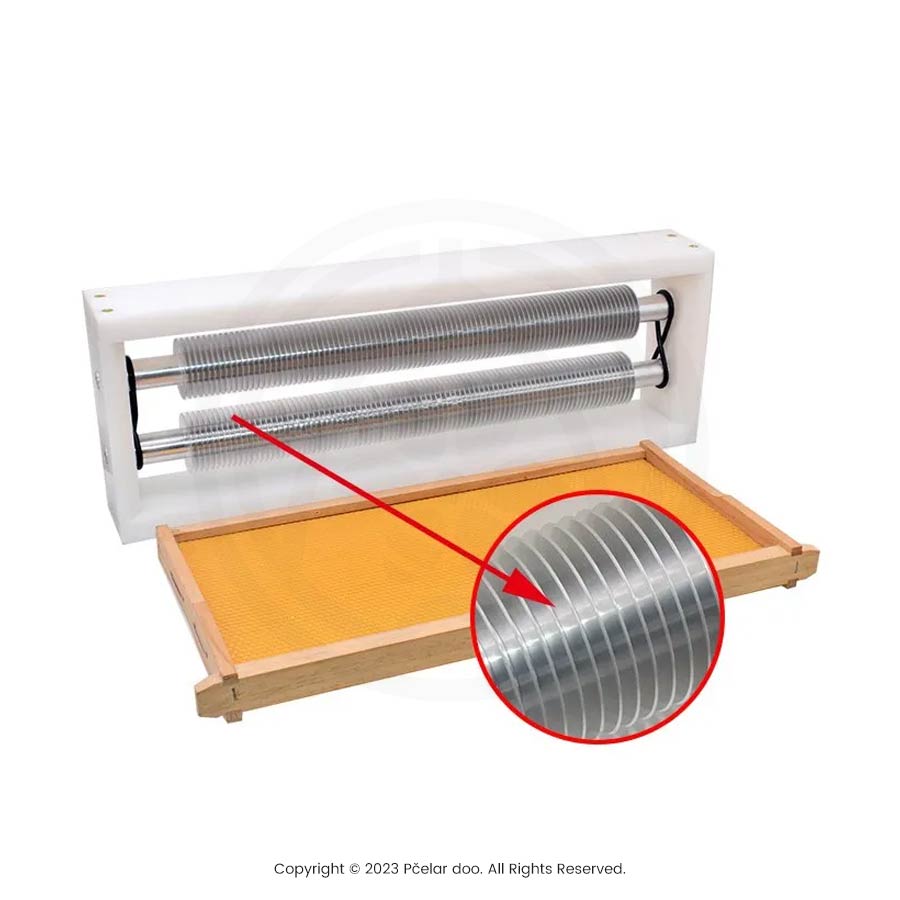 52900 - Otklapač saća sa noževima, ručni BEE – Pčelar doo