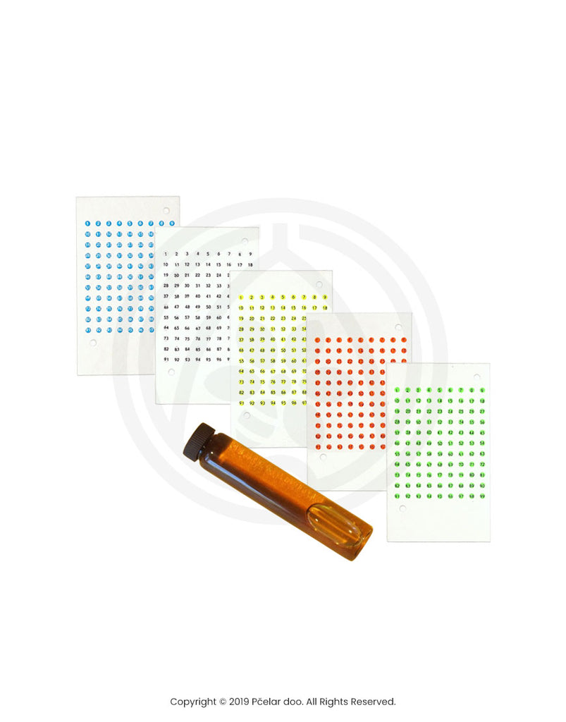 133431 - Kartica sa brojevima za maticu set – Pčelar doo