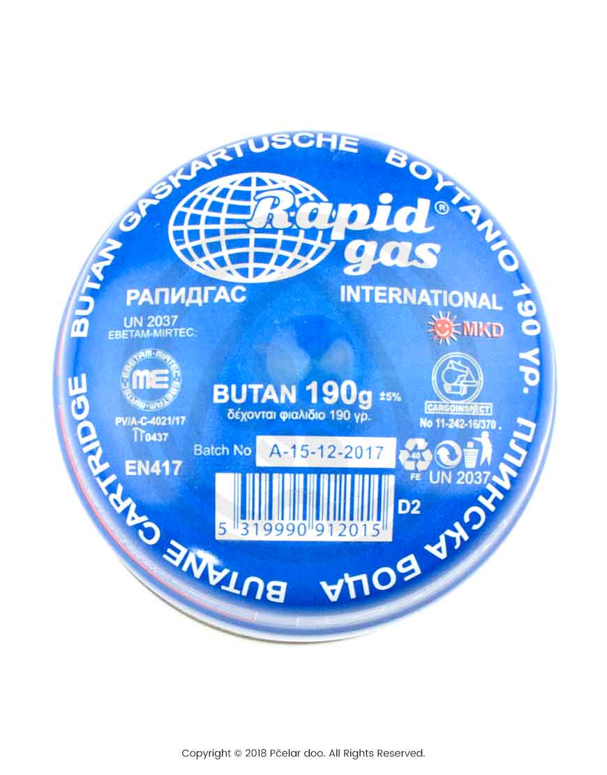 90718 - Plinski patron 190g – Pčelar doo